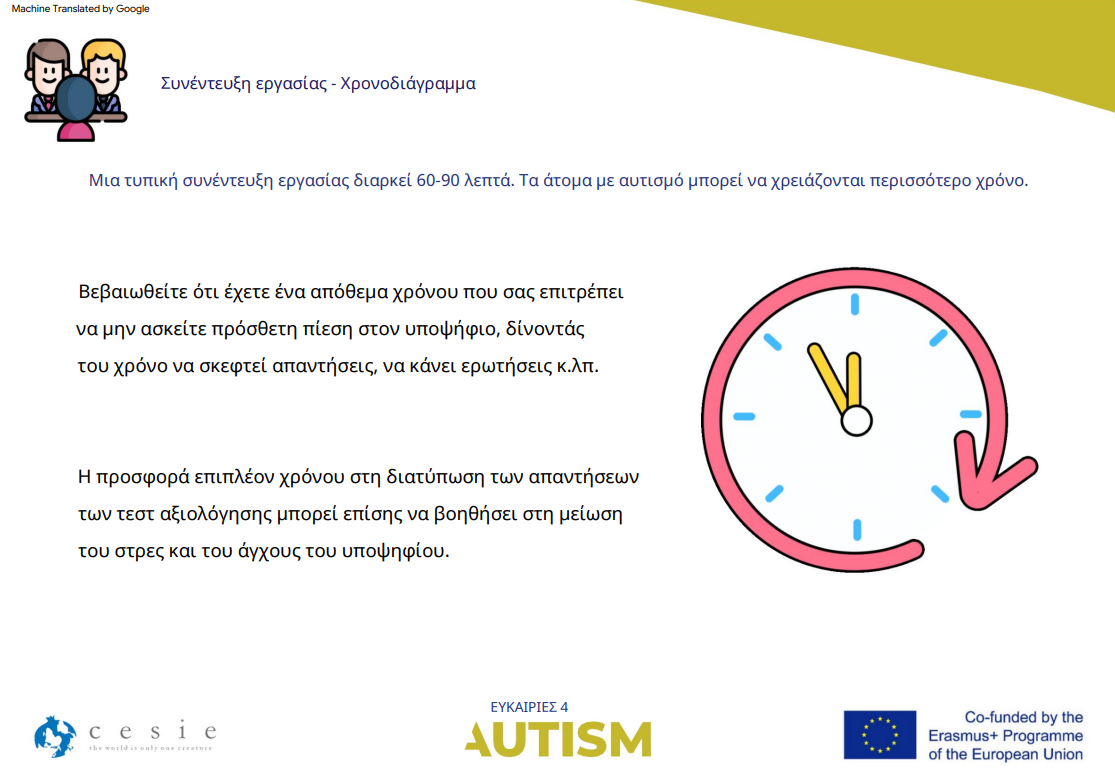 Ενότητα 5: ΔΙΑΔΙΚΑΣΙΑ ΠΡΟΣΛΗΨΗΣ ΓΙΑ ΑΤΟΜΑ ΜΕ ASD- Δημιουργία μιας ...